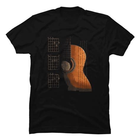 Dad Chords Acoustic Guitar T Shirt Buy T Shirt Designs