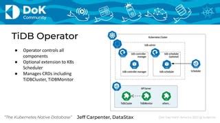 The Kubernetes Native Database PPT