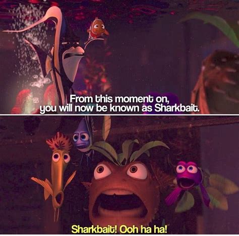 Finding Nemo Sharkbait Ooh Haha Disney Movies Disney Pixar