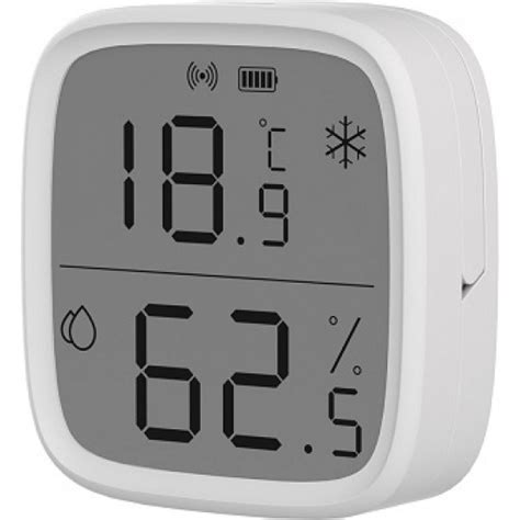 Sonoff Zigbee Lcd Smart Temperature Humidity Sensor Dirlv