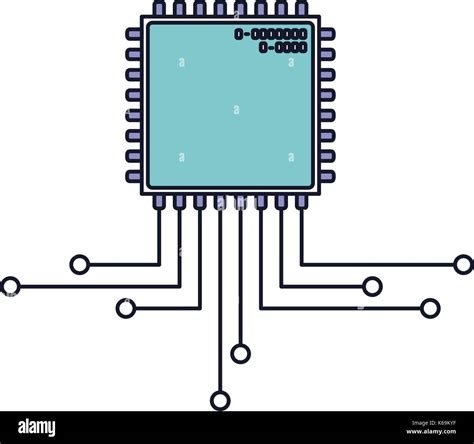 Cpu Icon Microprocessor Processor Symbol Stock Photos Cpu Icon