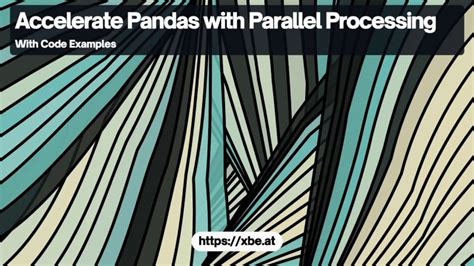 Giuseppe Canale Cissp On Linkedin Accelerating Pandas With Parallel Processing