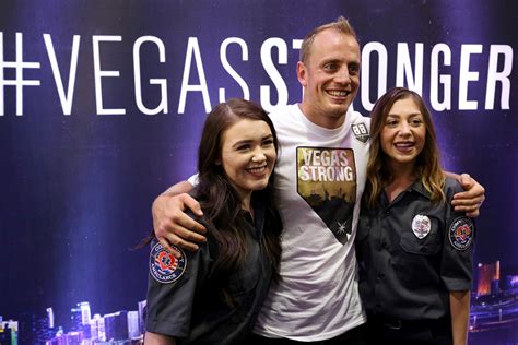 Knights Help Honor First Responders For Actions During Las Vegas