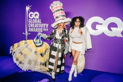Taylor Rooks Rocks A Head Turning Sheer Dress At Gq Global Creativity