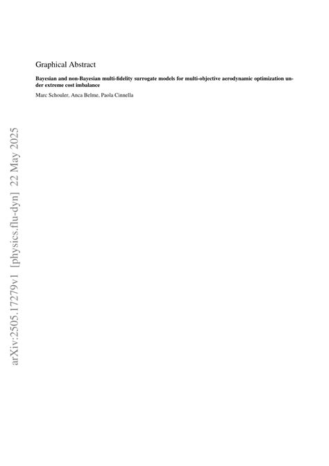 Pdf Bayesian And Non Bayesian Multi Fidelity Surrogate Models For