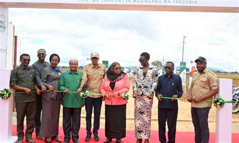 President Samia Suluhu Hassan Launches Large Scale Farming Program For Youth And Warns Against
