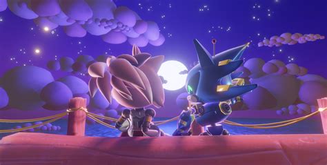Metal Amy And Metal Sonic