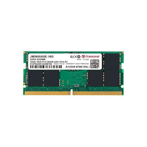 Transcend Ram Gb Jm Ddr So Dimm Rx Gx Cl V Esseshop
