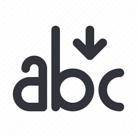 Text Typography Format Size Smaller Icon Download On Iconfinder