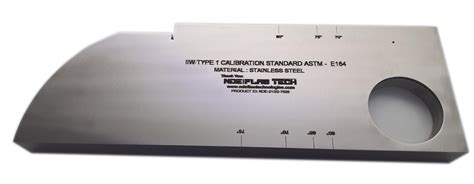 Iiw Type 1 Calibration Test Block Inch Version