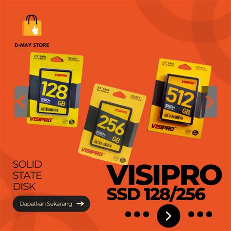 Jual Ssd Sata Visipro 128gb 256gb Shopee Indonesia