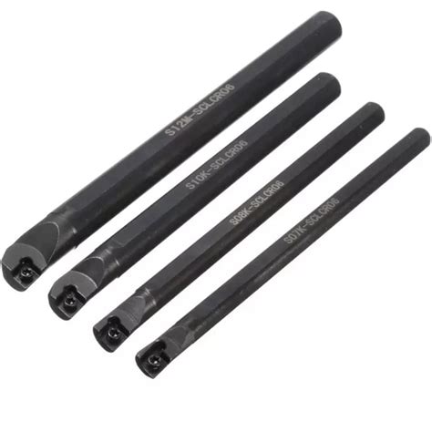 X4 Lathe Boring Bar Set With 10pc Inserts — Jm Online Tools