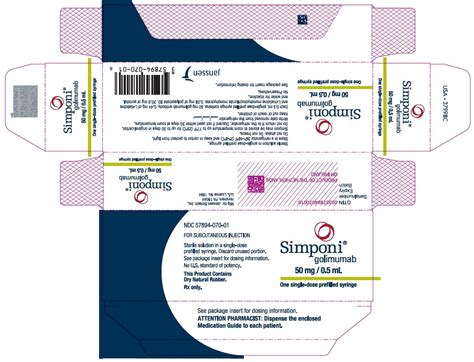Buy Golimumab Simponi 50 Mg 5ml From Gnh India At The Best Price