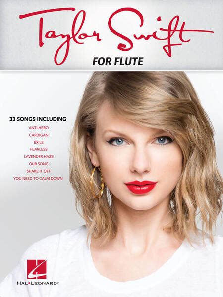 Taylor Swift For Flute Digital Book