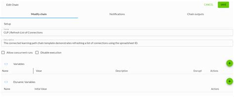 CLP Refresh List Of Connections Support Center