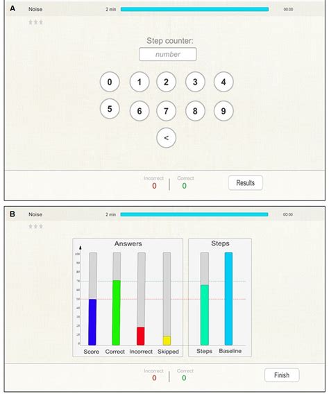 Feedback Exercise A The Interface To Enter The Number Of Steps And Download Scientific