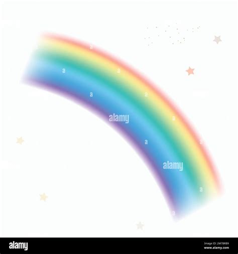 Rainbow Light Curve Element Vector Stock Vector Image And Art Alamy