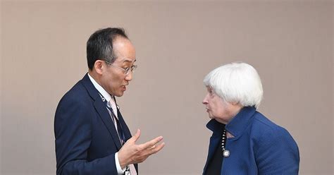 추경호 부총리 재닛 옐런 미국 재무장관 면담