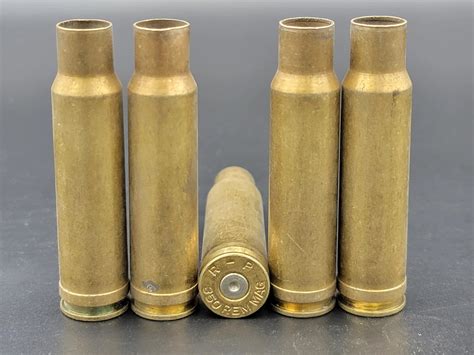 350 Rem Mag Rifle Once Fired Brass 25 Casings Shop Mojo Precision