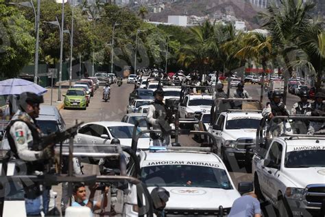Llegan A Acapulco 500 Efectivos De La Gn Para Recorrer Colonias Con