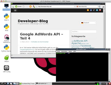 VNC Zugriff Auf Den Raspberry Pi Teil 1 Developer Blog