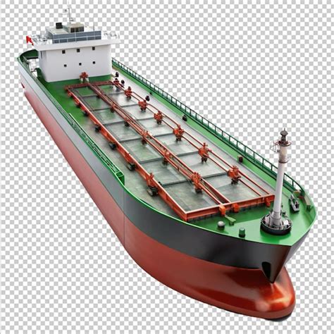 Barge Tanker Premium Ai Generated Psd