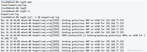 Linux离线搭建keepalived及日志配置linux离线安装keepalived Csdn博客
