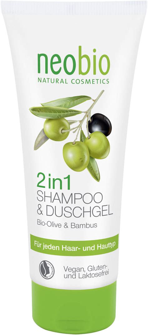 neobio 2v1 Šampon & Sprchový gel Bio-Oliva & Bambus