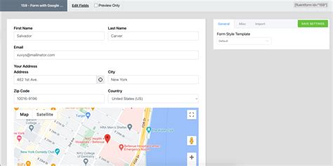 How To Add An Address Autocomplete Field In Your Wordpress Forms