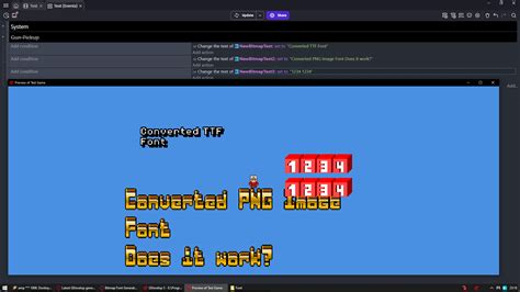 Bitmap Font Convertingcreatingediting Tutorial Gdevelop General