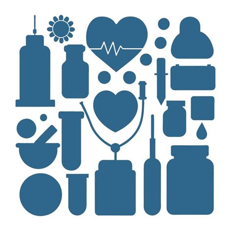 Flat Erlenmeyer Flask Set Premium Ai Generated Vector