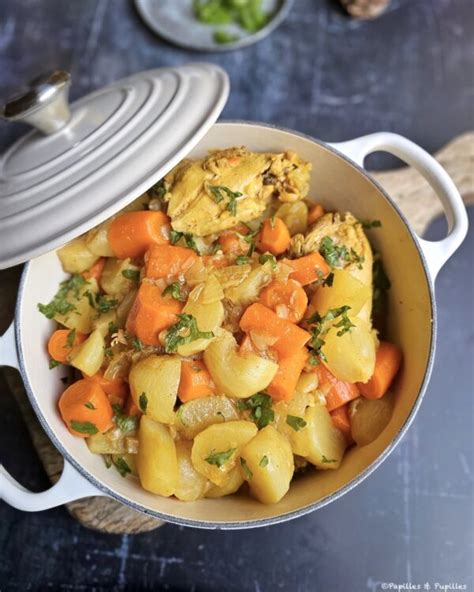 Tajine De Poulet Aux Carottes Et Navets Recette Savoureuse