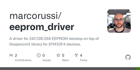 Github Marcorussieepromdriver A Driver For 24c128256 Eeprom