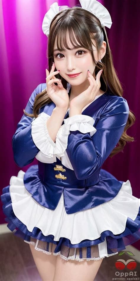 【限定】私のメイド姿を見て、あなたが笑顔になってくれると、とっても嬉しいです♪ Painter Ai画像・ai動画の投稿＆生成サイト