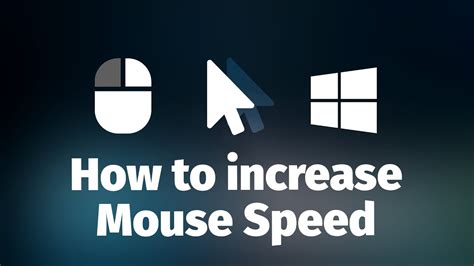 How To Increase Mouse Speed In Windows 10 Youtube