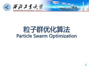 粒子群优化算法 ppt