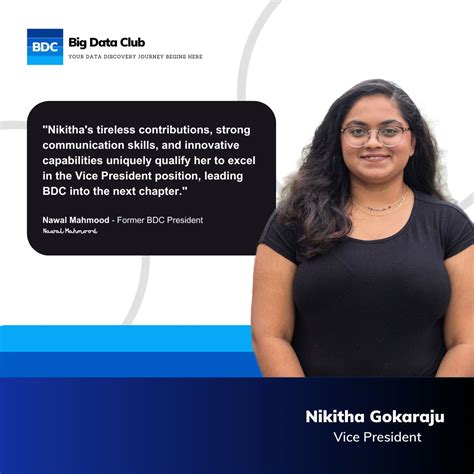 Big Data Club Utd On Linkedin Bdcvicepresident