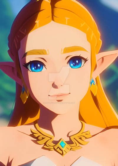 Princess Zelda Botw By Littleyouyou On Deviantart