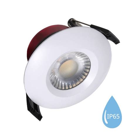 Downlight Led Log Osram Chip 8w Cct Triac Regulável Ip65 Branco