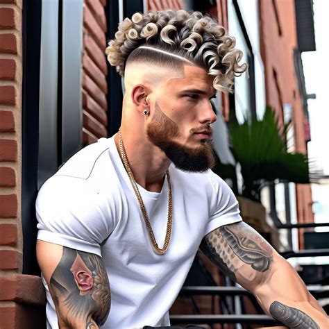 15 Curly Mullet Fade Ideas To Refresh Your Style Burst Of Style