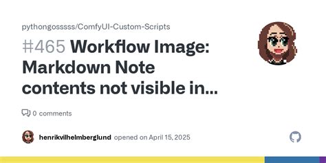 Workflow Image Markdown Note Contents Not Visible In Exported Workflow