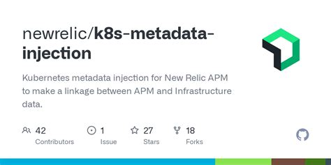Github Newrelick8s Metadata Injection Kubernetes Metadata Injection