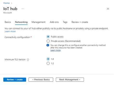 creare un hub iot di azure azure iot hub microsoft learn