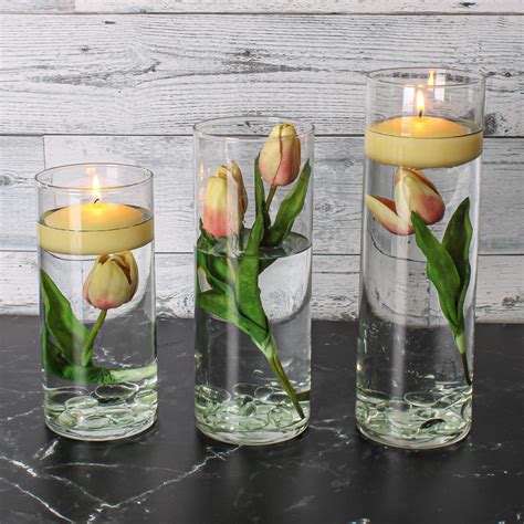 Eastland Cylinder Vases 75 9 And 105 Set Of 3 Save On Crafts