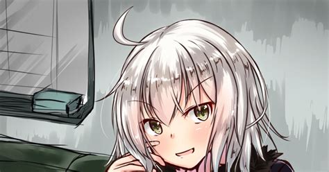 Fategrandorder 新宿ジャンヌ・オルタ 粉末のイラスト Pixiv