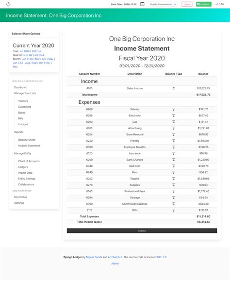 Github Arrobalytics Django Ledger Django Ledger Is A Double Entry
