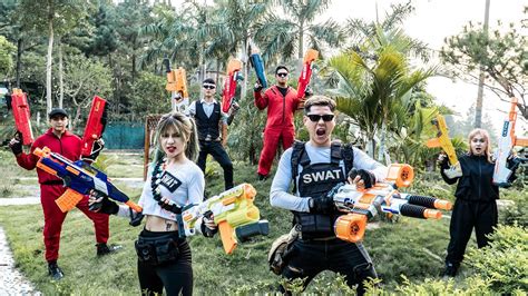 Ltt Nerf War Captain Police Seal X Nerf Guns Fight Crime Group Dark