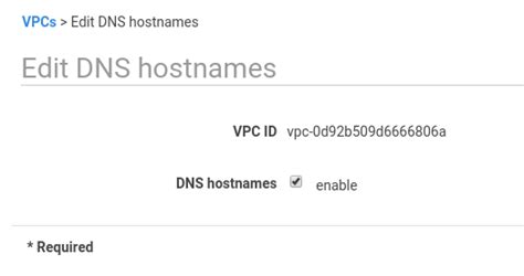 Aws Vpc Peering Dns Resolution And Dns Settings For Openvpn Access Server