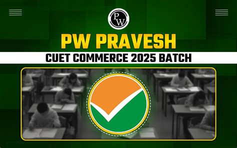Why Choose PW For CUET Commerce
