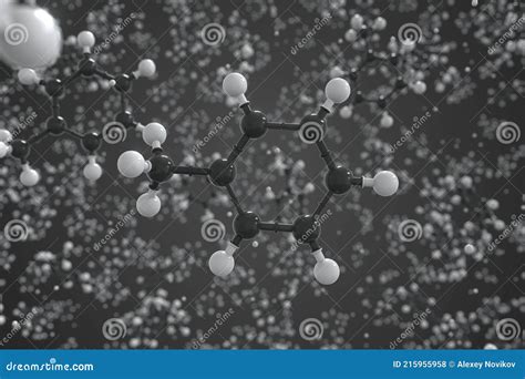 Toluene Molecular Structure Vector Icon 168677198